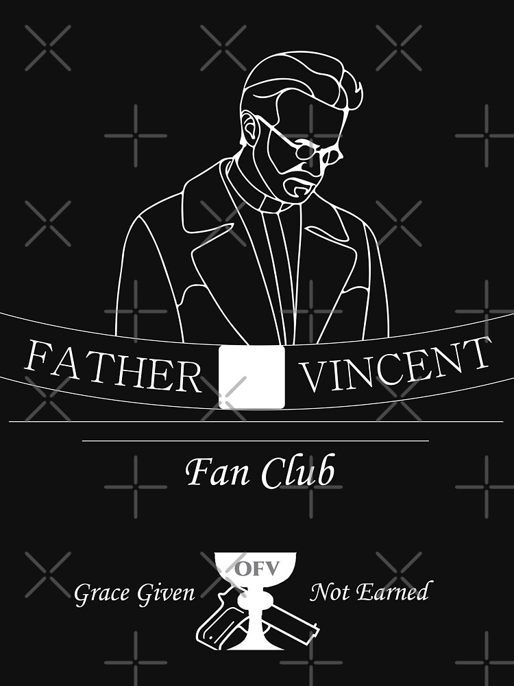 "Warrior Nun Father Vincent Fan Club Emblem" T-shirt for Sale by ...