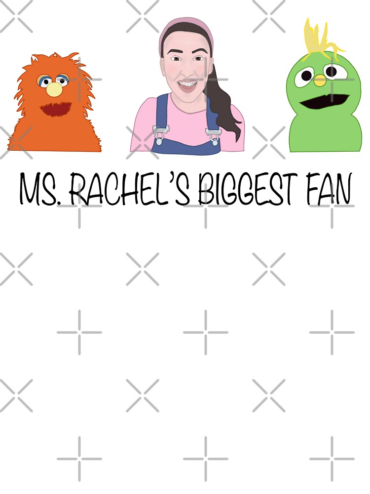 "Ms Rachel’s biggest fan cute toddler cartoon " Kids T-Shirt for Sale ...