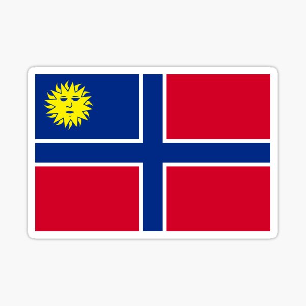 "State of Muscogee Flag" Sticker for Sale by artyflyers | Redbubble