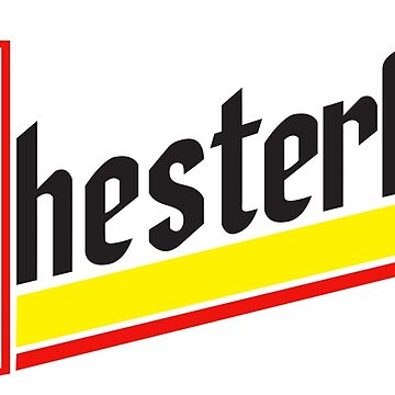 "Chesterfield" Sticker for Sale by snowchaser75 | Redbubble