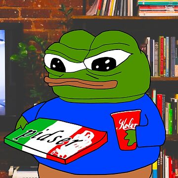 "Pepe With Pizza And Soda Apu" Socks for Sale by Slav-Art | Redbubble