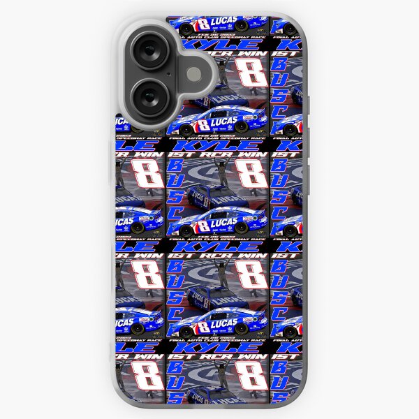 "1st RCR WIN KYLE BUSCH #8 Chevrolet" iPhone Case for Sale by Elliot ...