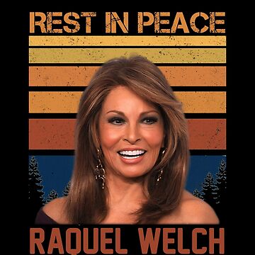 "Raquel Welch a Raquel Welch a Raquel Welch" Sticker for Sale by Penise ...