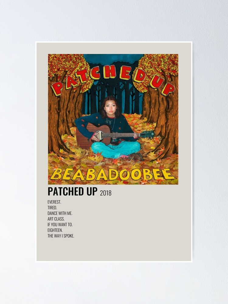 "Patched Up - Beabadoobee" Poster for Sale by Esmee-vdBerg | Redbubble