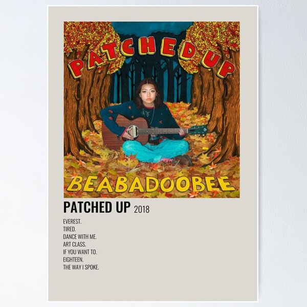 "Patched Up - Beabadoobee" Poster for Sale by Esmee-vdBerg | Redbubble