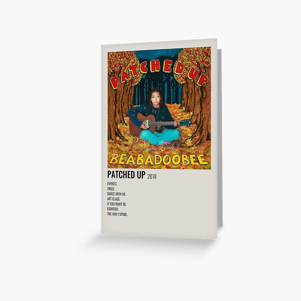 "Patched Up - Beabadoobee" Poster for Sale by Esmee-vdBerg | Redbubble