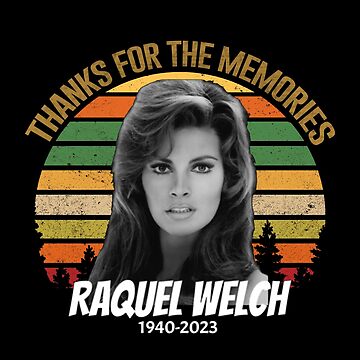 "Raquel Welch a Raquel Welch a Raquel Welch" Sticker for Sale by Adrmer ...