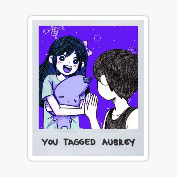 "YOU TAGGED AUBREY" Sticker for Sale by danielhebert97 | Redbubble
