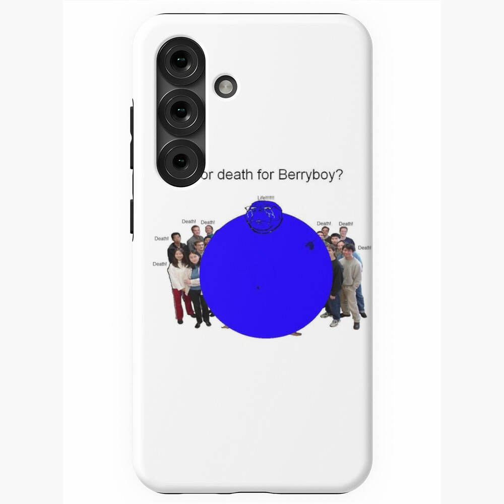 "life or death for berryboy?" Sticker for Sale by LiterallyGaming ...