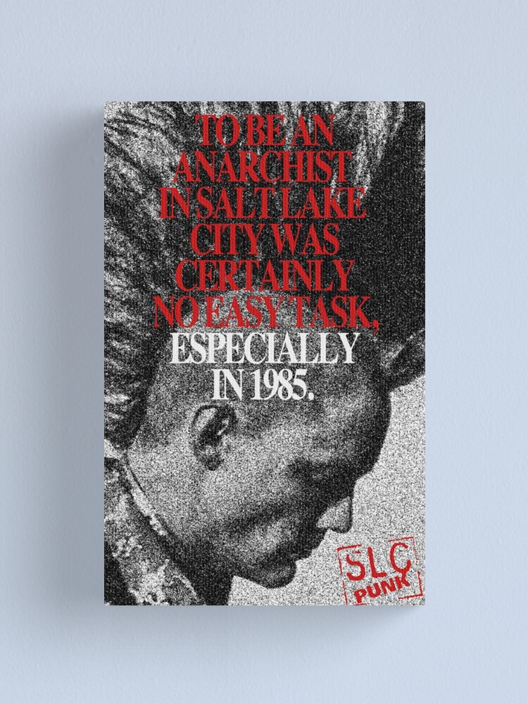 "SLC Punk" Canvas Print by pmyancey | Redbubble
