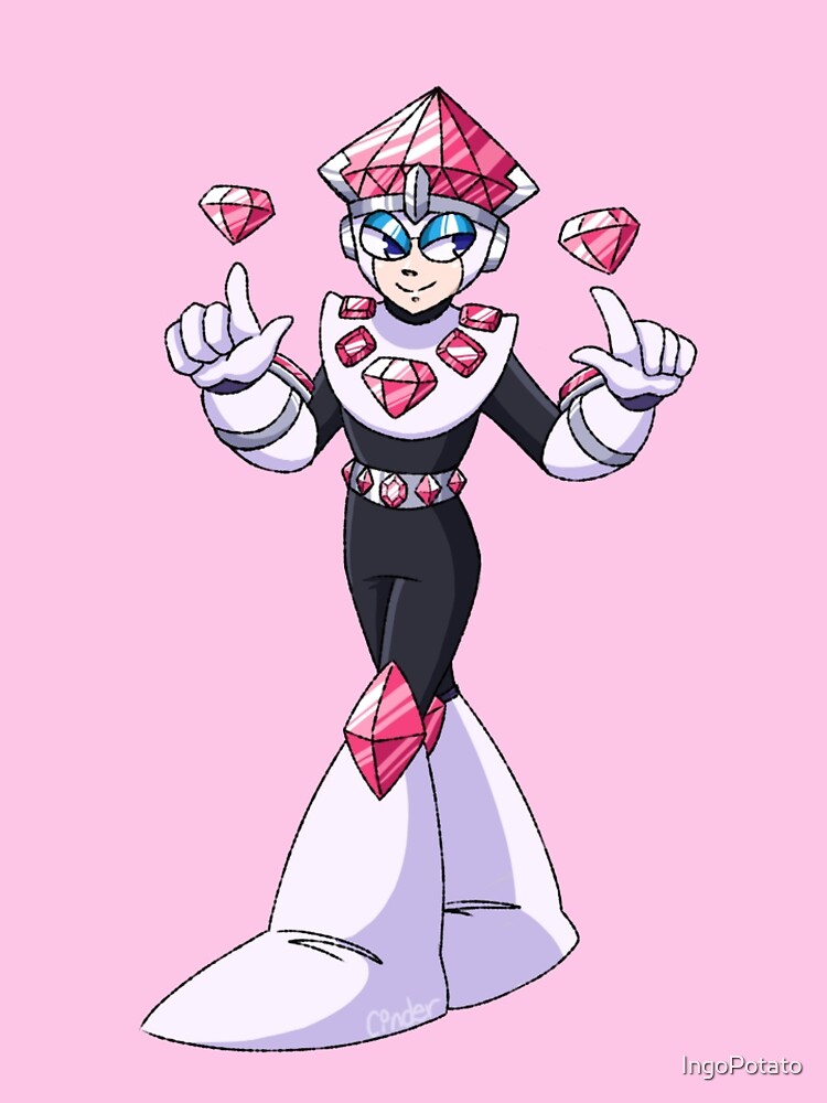 "Jewel Man Mega Man" Poster for Sale by IngoPotato | Redbubble