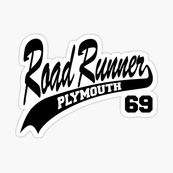 "69 Plymouth Road Runner" Sticker for Sale by ItsMeRuva | Redbubble