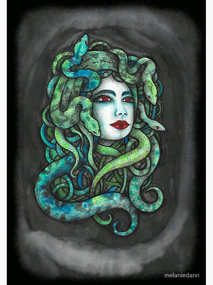 "Medusa poison lips " Poster by melaniedann | Redbubble