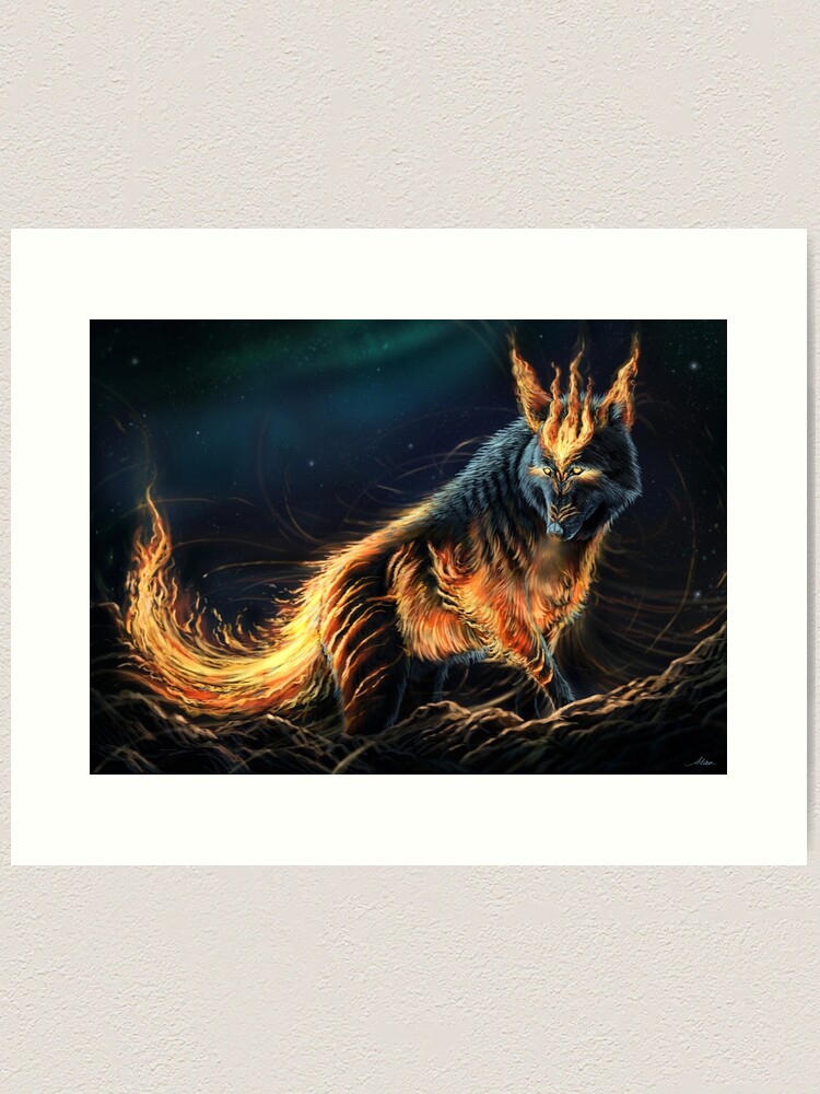 Fire Wolf Spirit