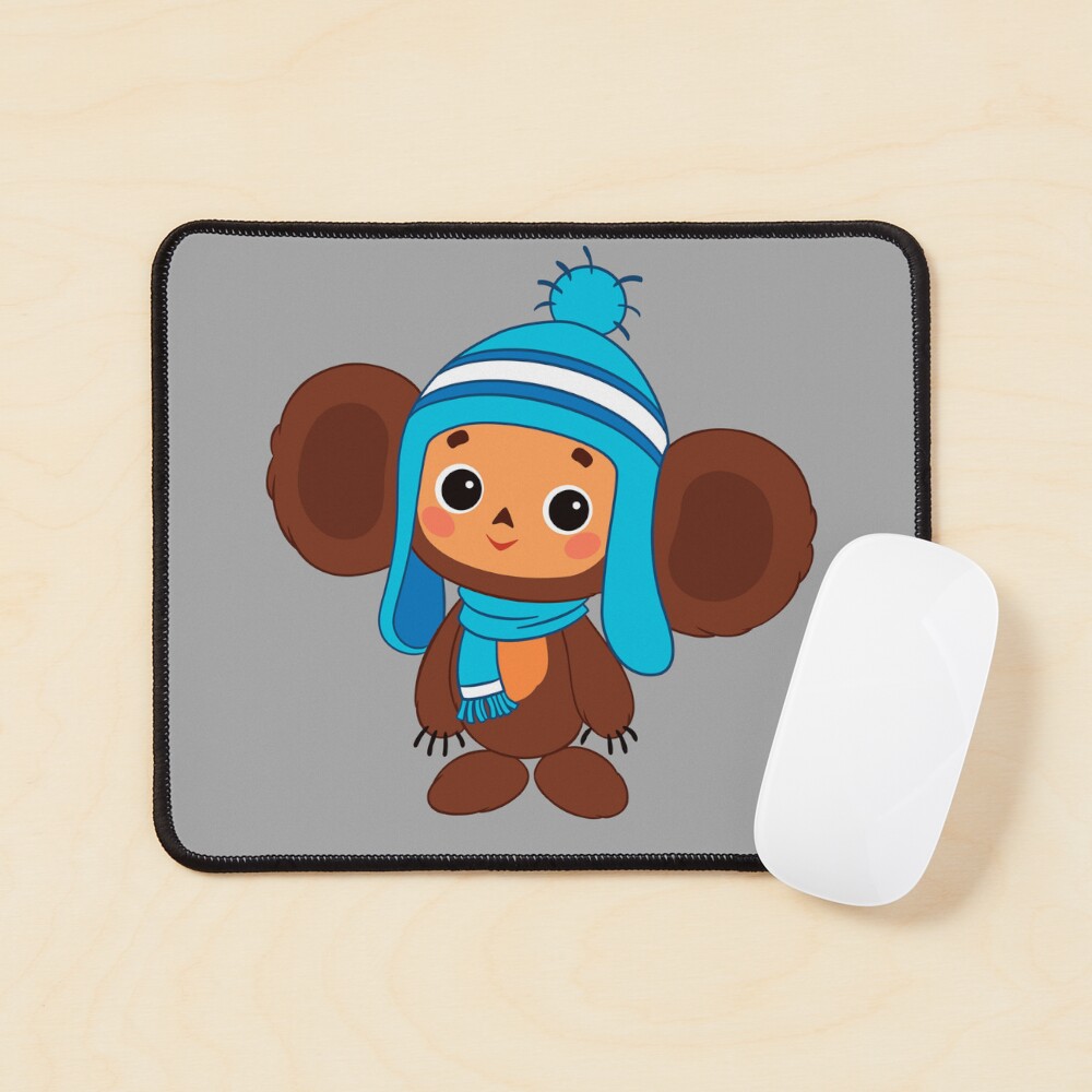 "Cheburashka Cute Soviet Russian Cartoon" Sticker for Sale by ...