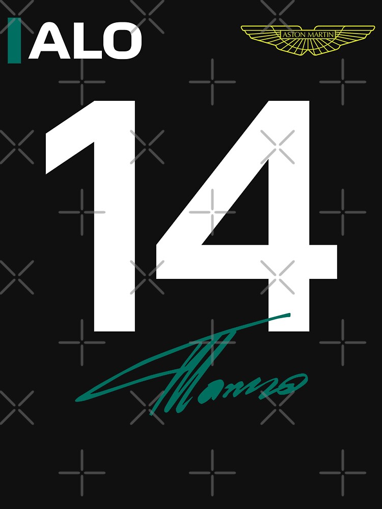 "Fernando Alonso 14 Aston Martin 2023 Formula One" T-shirt for Sale by ...