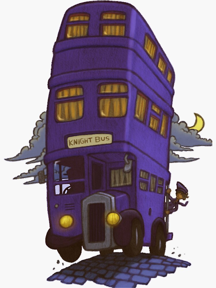 "Magic Transport Knight Bus" Sticker for Sale by Jiannanzzxxx | Redbubble