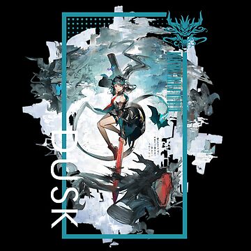 "Arknights - DUSK - Character Portrait" Sticker for Sale by Graphic Cup ...