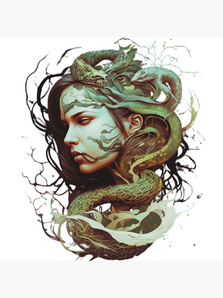 "Medusa Stone Cold Beauty" Poster for Sale by artbybrado | Redbubble