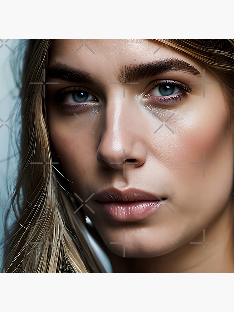 Acrylblock for Sale mit "Atemberaubende Frau, Schönheit" von Metaverse8 ...