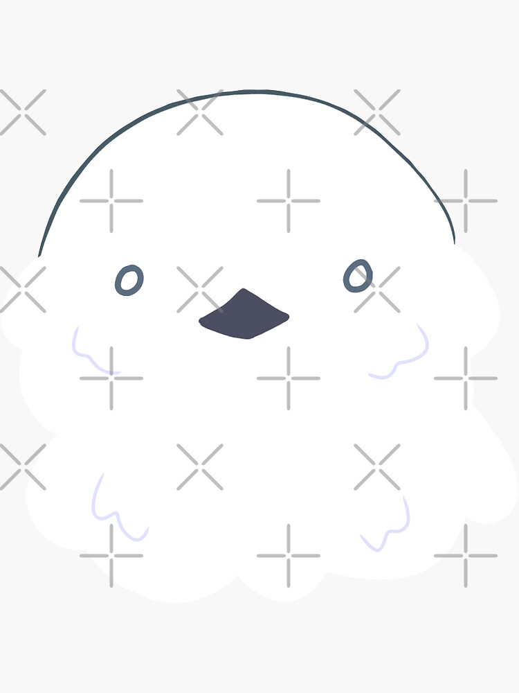 "CBS Sticker - Shima Enaga" Sticker for Sale by ClumsyPillbug | Redbubble