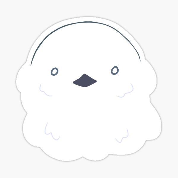 "CBS Sticker - Shima Enaga" Sticker for Sale by ClumsyPillbug | Redbubble