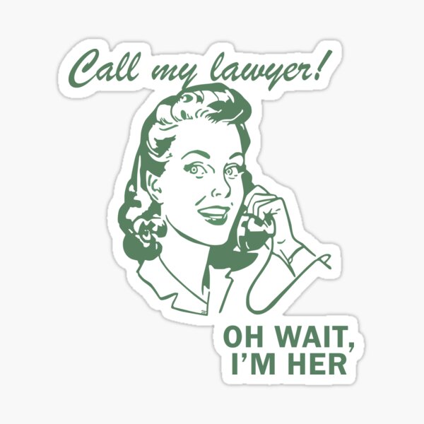 "Law School Girly" Sticker for Sale by kkaiiii | Redbubble