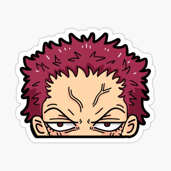 "Katakuri Chibi peeker" Sticker for Sale by Arteezan | Redbubble