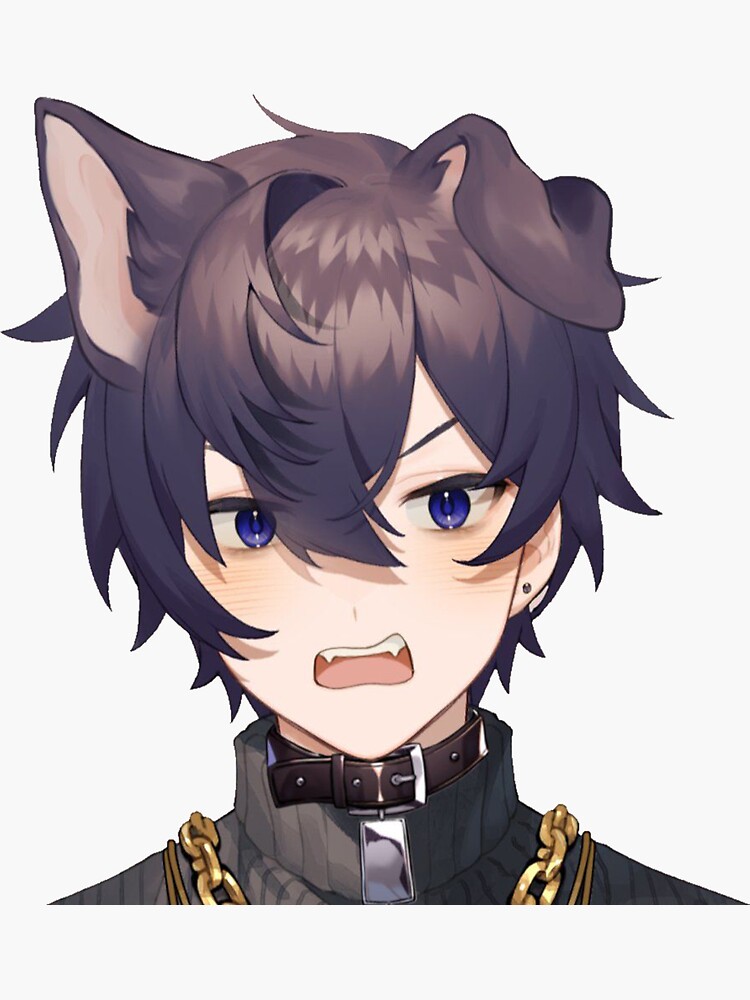 "shoto vtuber" Sticker for Sale by PaleorFish | Redbubble