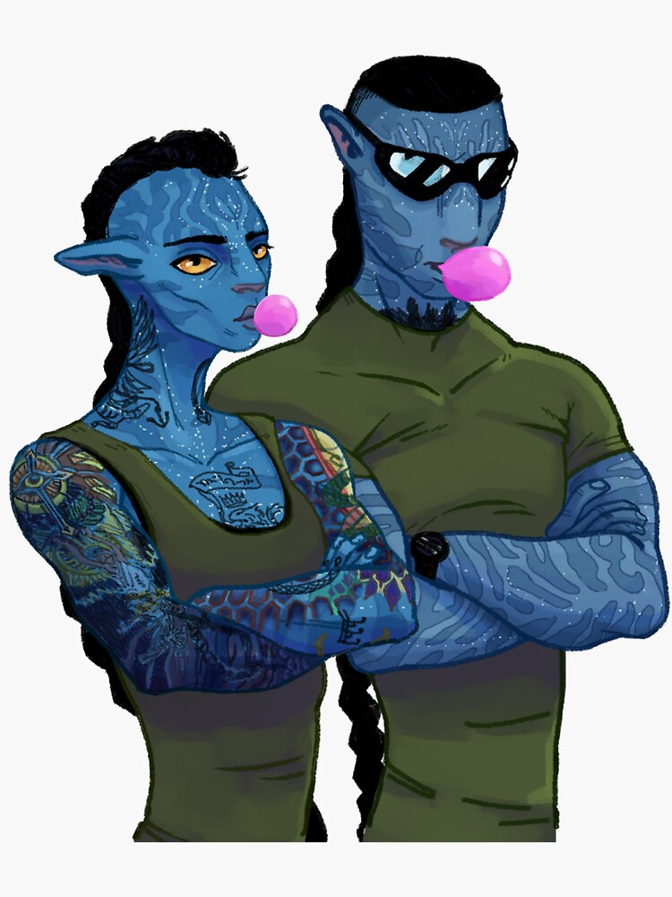 "Mansk and Z-Dog" Sticker for Sale by bluedaddysgirl | Redbubble