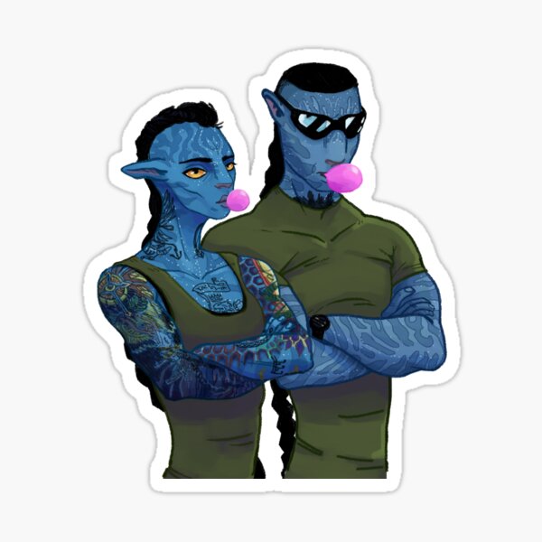 "Mansk and Z-Dog" Sticker for Sale by bluedaddysgirl | Redbubble