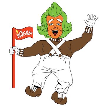 "Oompa Loompa" Sticker for Sale by John Acerra | Redbubble