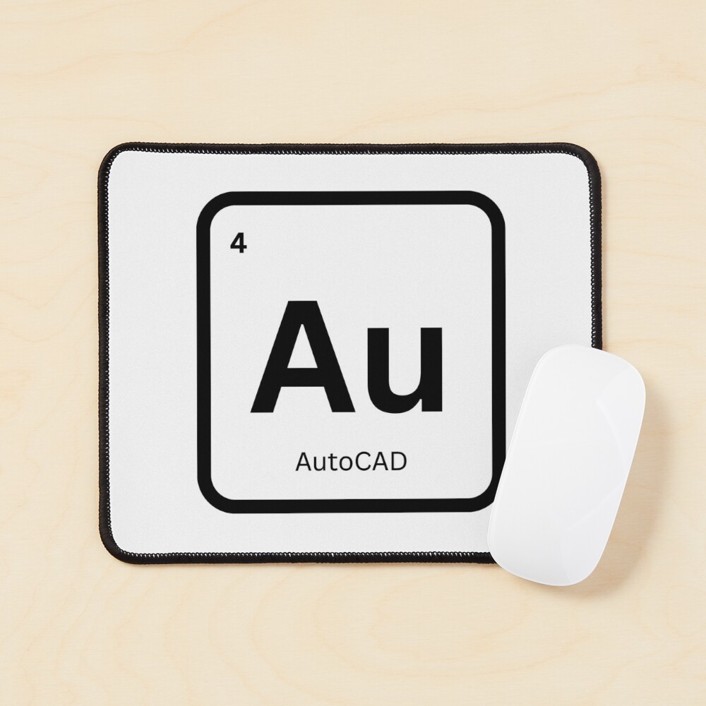 "AutoCAD - Periodic Table " Sticker for Sale by SLGA-Designs | Redbubble