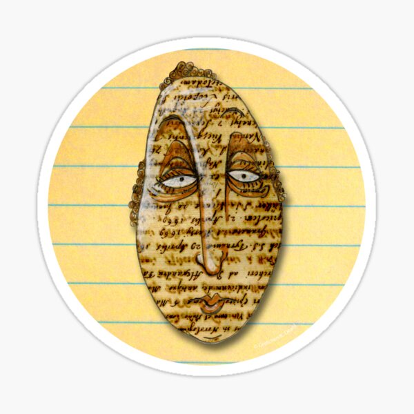 "Snooty Face - Funny Silly Expression" Sticker for Sale by ...