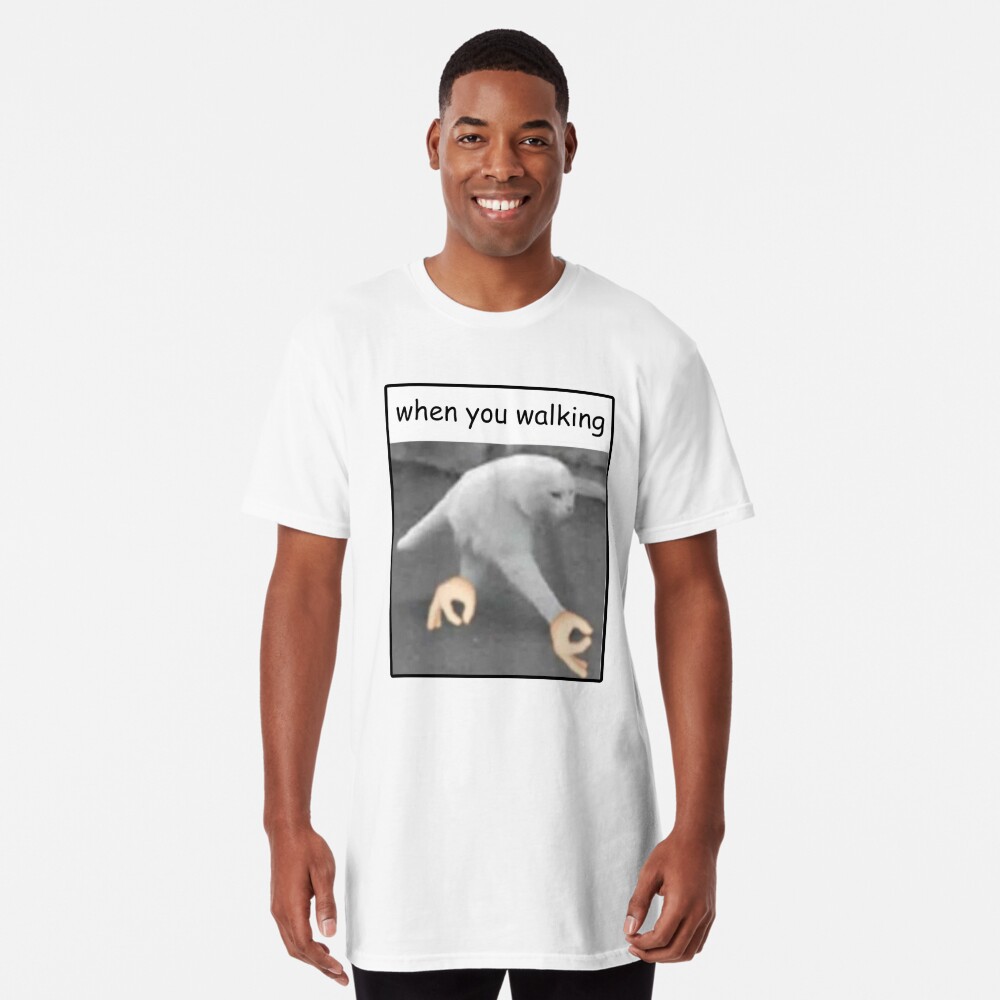 "when you walking meme" Sticker for Sale by Animagic0 | Redbubble