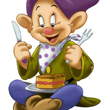 "Dopey" Sticker by cricri33190 | Redbubble