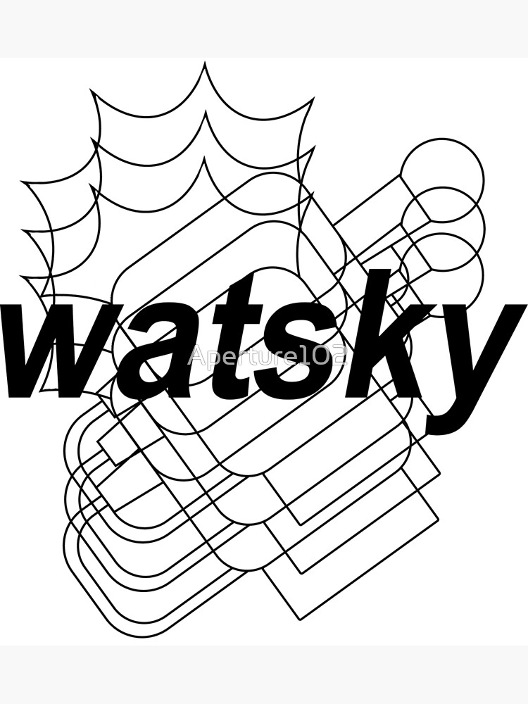 "Wireframe Logo" Art Print by Aperture102 | Redbubble