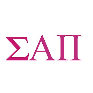 "Sigma Alpha Pi - NSLS" Sticker for Sale by ghilardimghil | Redbubble