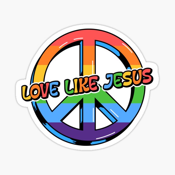 "Love Like Jesus Freak Retro Groovy Jesus Movement, Jesus Revolution ...