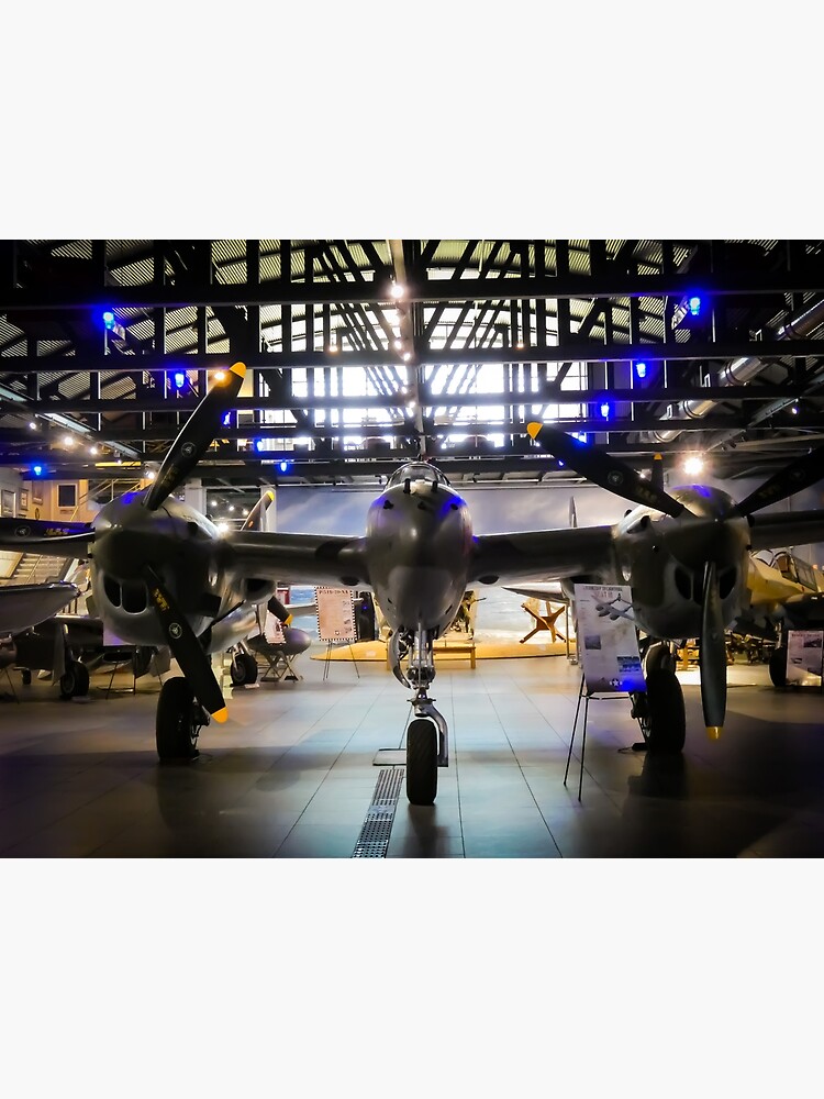 "P-38 Hanger By Brandon Cable" Poster for Sale by BrandonArtWorld ...