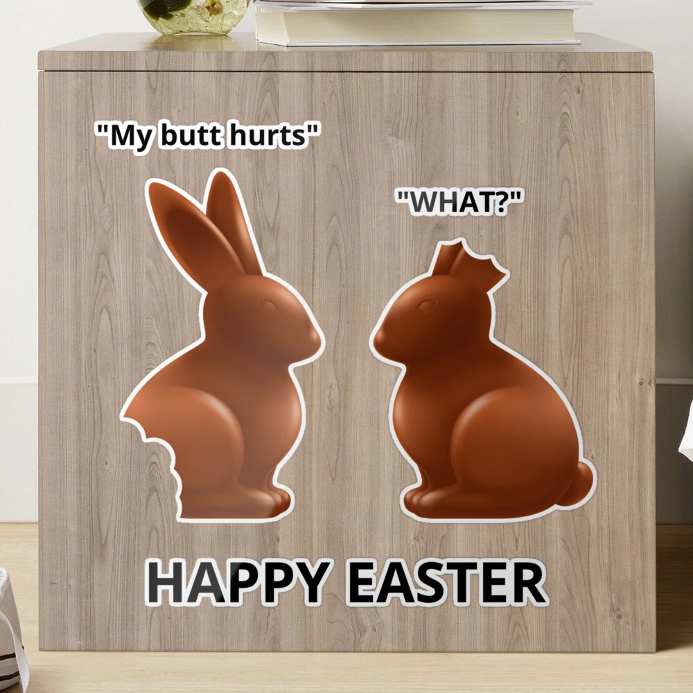 Happy Bunny Ears Hurt Easter 1