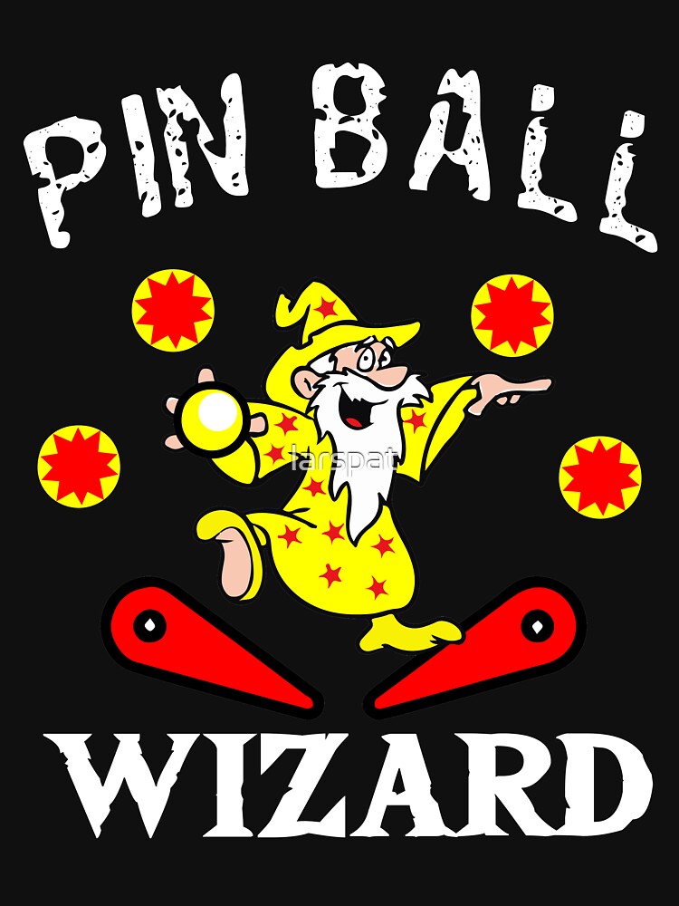 "Pinball Wizard T-Shirt Funny Arcade Game Novelty Gift Tee" T-shirt by ...