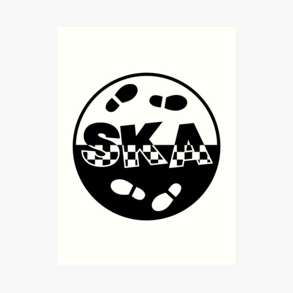 "Ska logo" Art Print by masterchef-fr | Redbubble