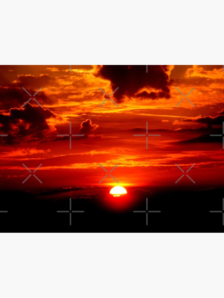 "SUBLIME #50 - Deep Rich Orange and Red Sunrise/Sunset" Photographic ...