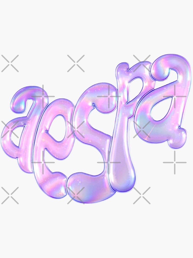 "Aespa" Sticker for Sale by KPOPculture | Redbubble