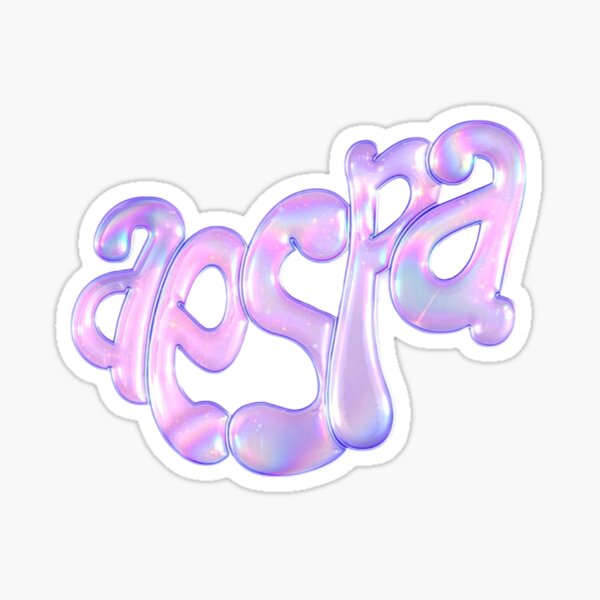 "Aespa" Sticker for Sale by KPOPculture | Redbubble