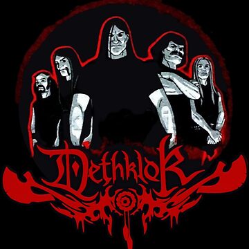 "DETHKLOK" Sticker for Sale by ShirleyWyant | Redbubble