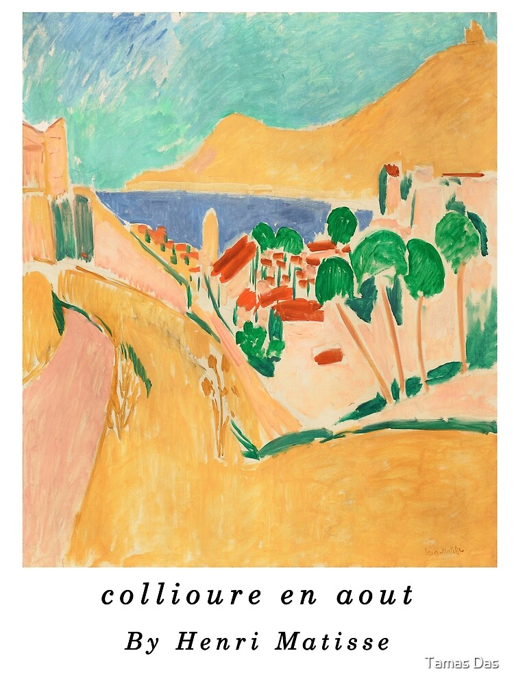 Matisse Landscape At Collioure, Henri Matisse Landscape Painting ,henri ...