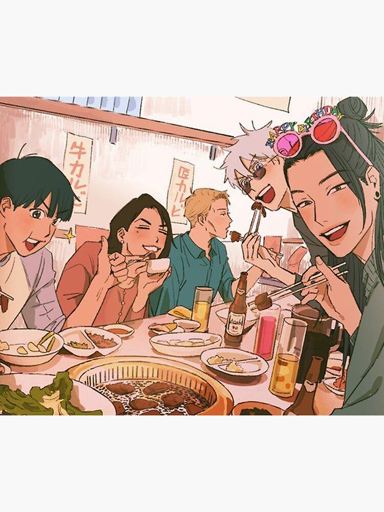 "Geto with gojo" Poster for Sale by jessicawilliss | Redbubble