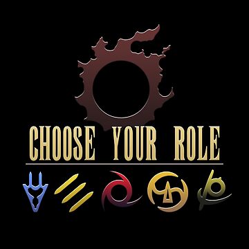 "Choose Your Role: Melee" Sticker for Sale by FuKitsune-Kyo | Redbubble
